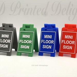 ON A CALL Mini Floor Sign Custom Colors 3D Printed - Etsy