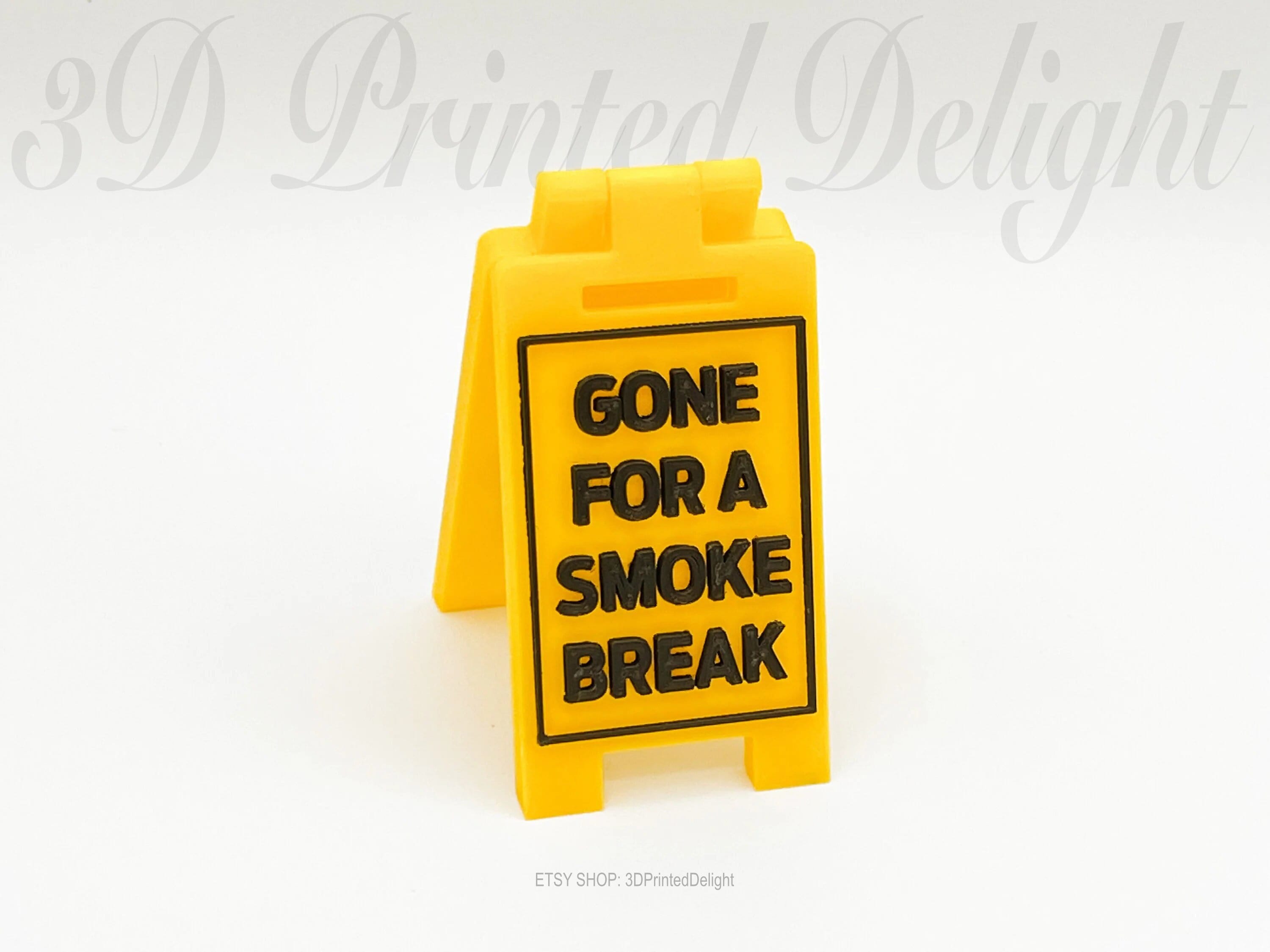 15 Minute Break Sign