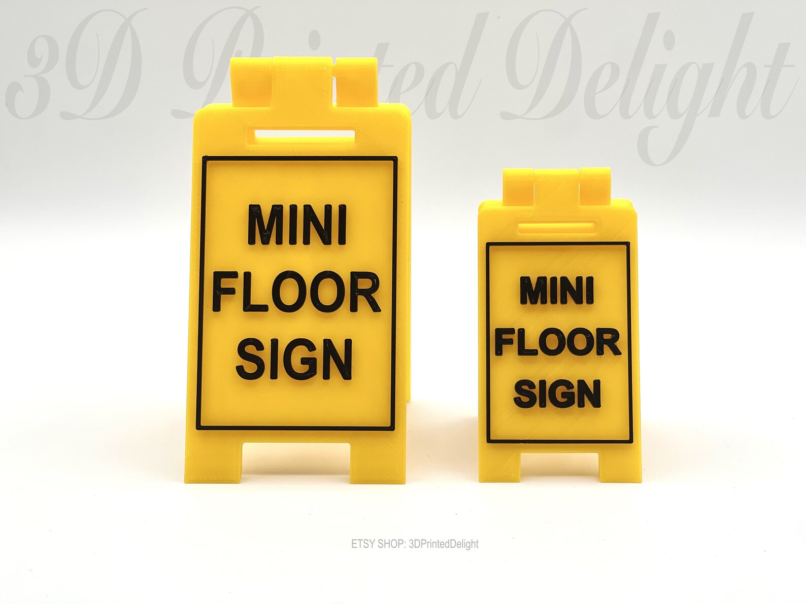 ON A CALL Mini Floor Sign Custom Colors 3D Printed - Etsy