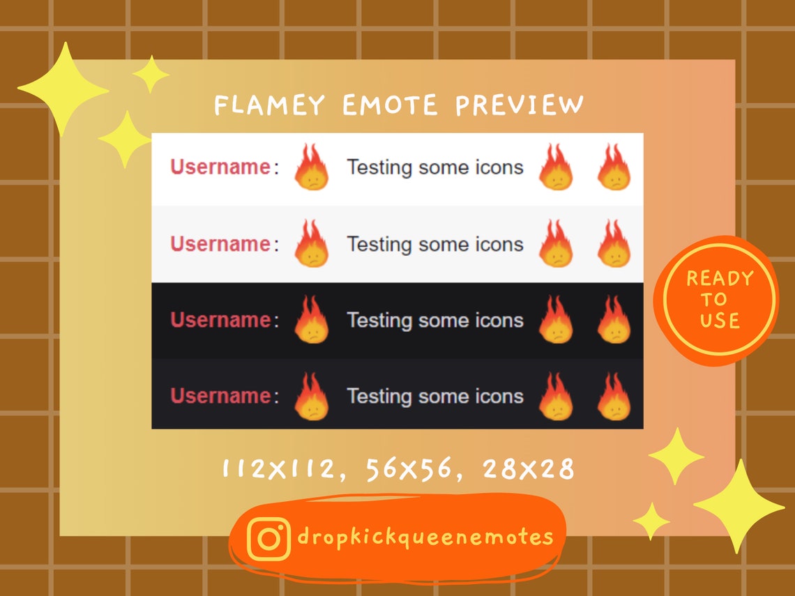 Cozy Grove Flamey Emote | Twitch Emote (digital Download) - Etsy