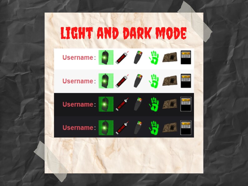 Phasmophobia Phas Phasmo Phasmo Emotes Emotes Twitch Emotes - Etsy