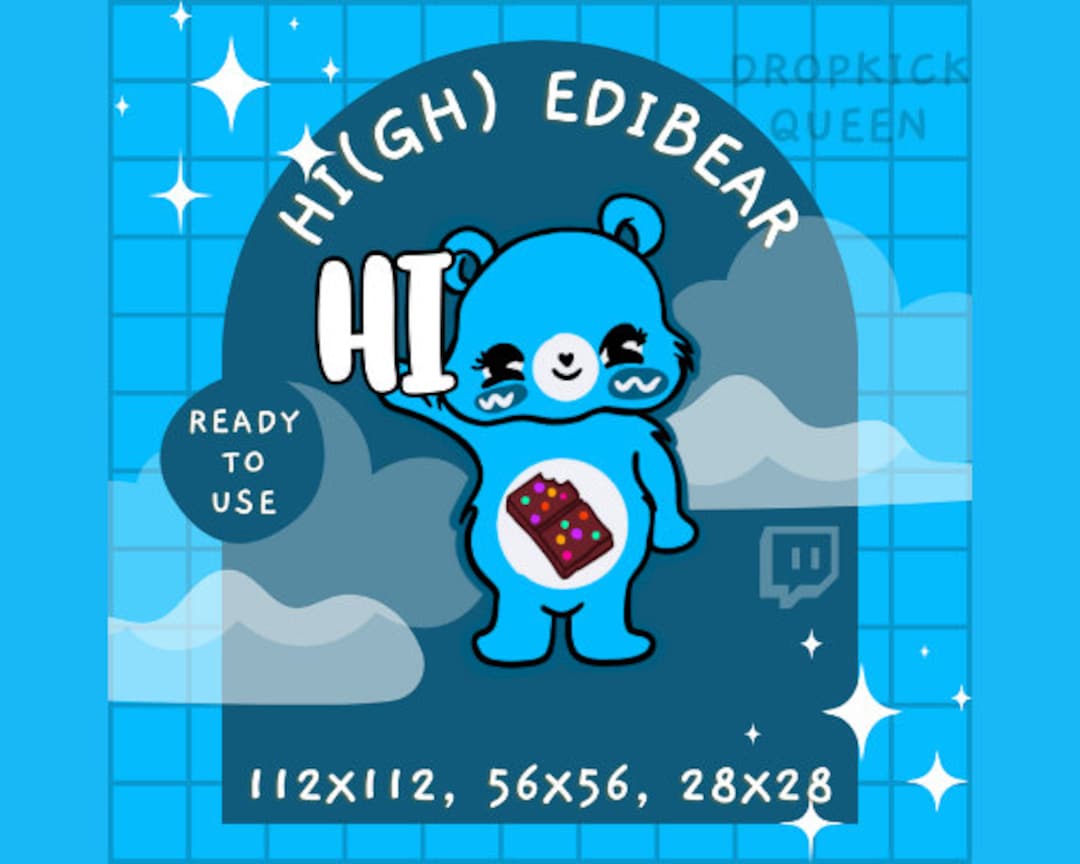 Canna Care Bears Emotes Twitch Emotes Care Bear Emotes - Etsy Australia