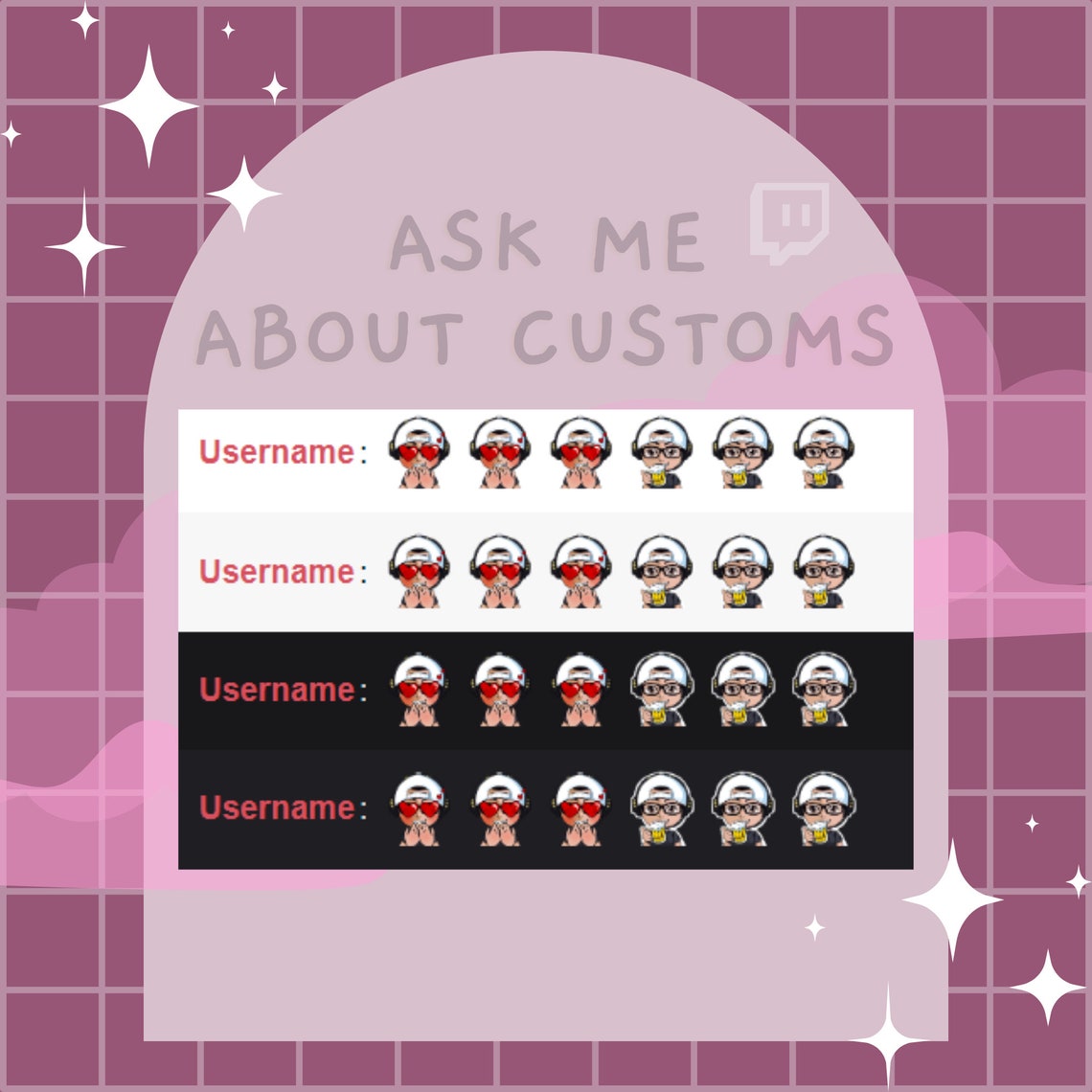 Canna Care Bears Emotes Twitch Emotes Care Bear Emotes Twitch Weed - Etsy