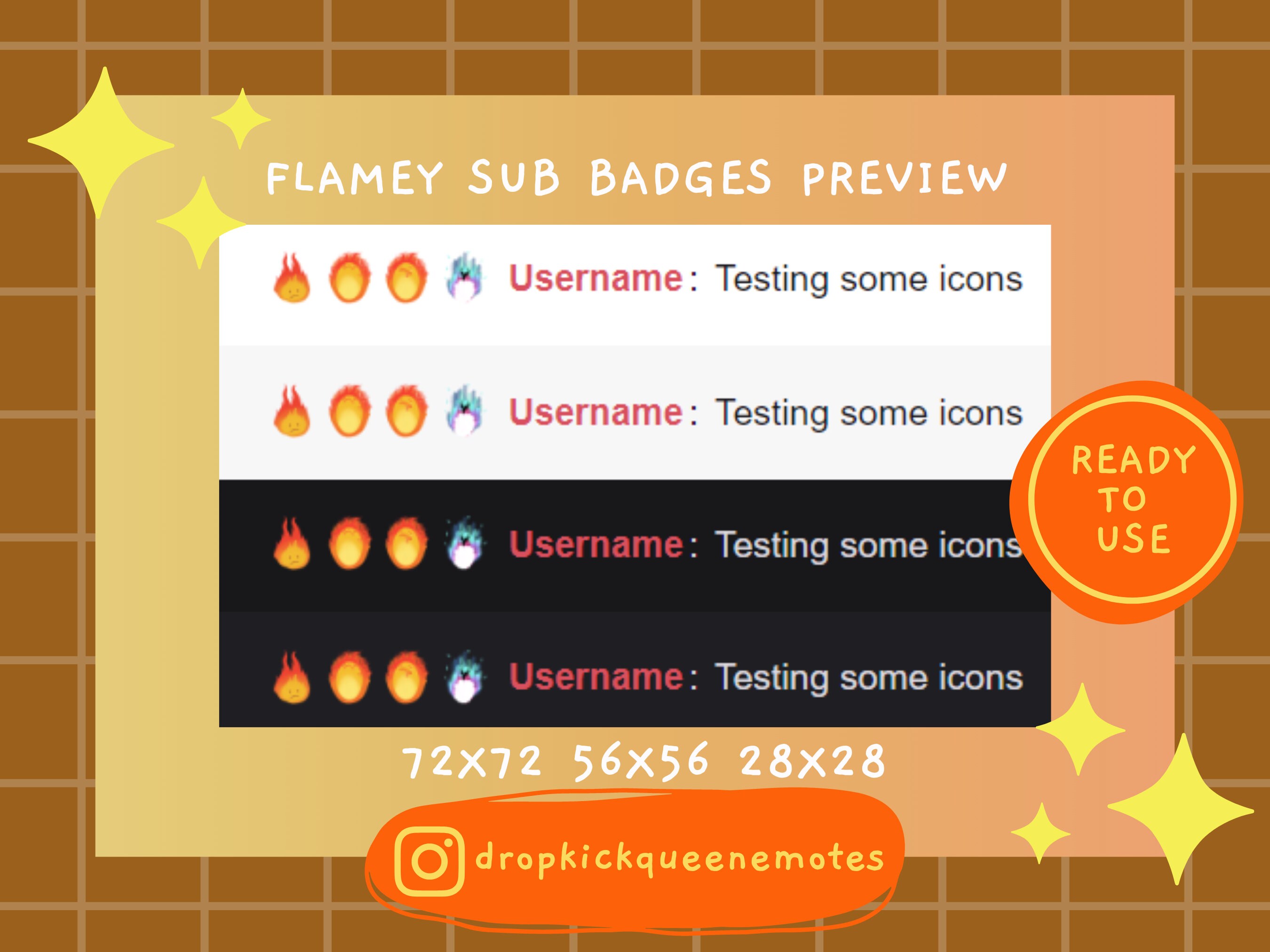 Cozy Grove | Twitch | Sub Badges | Flamey Sub Badges | Twitch Sub ...