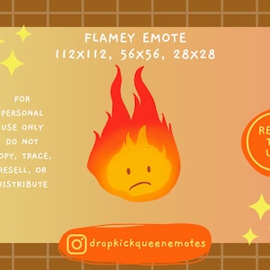 Cozy Grove Flamey Emote | Twitch Emote (digital Download) - Etsy