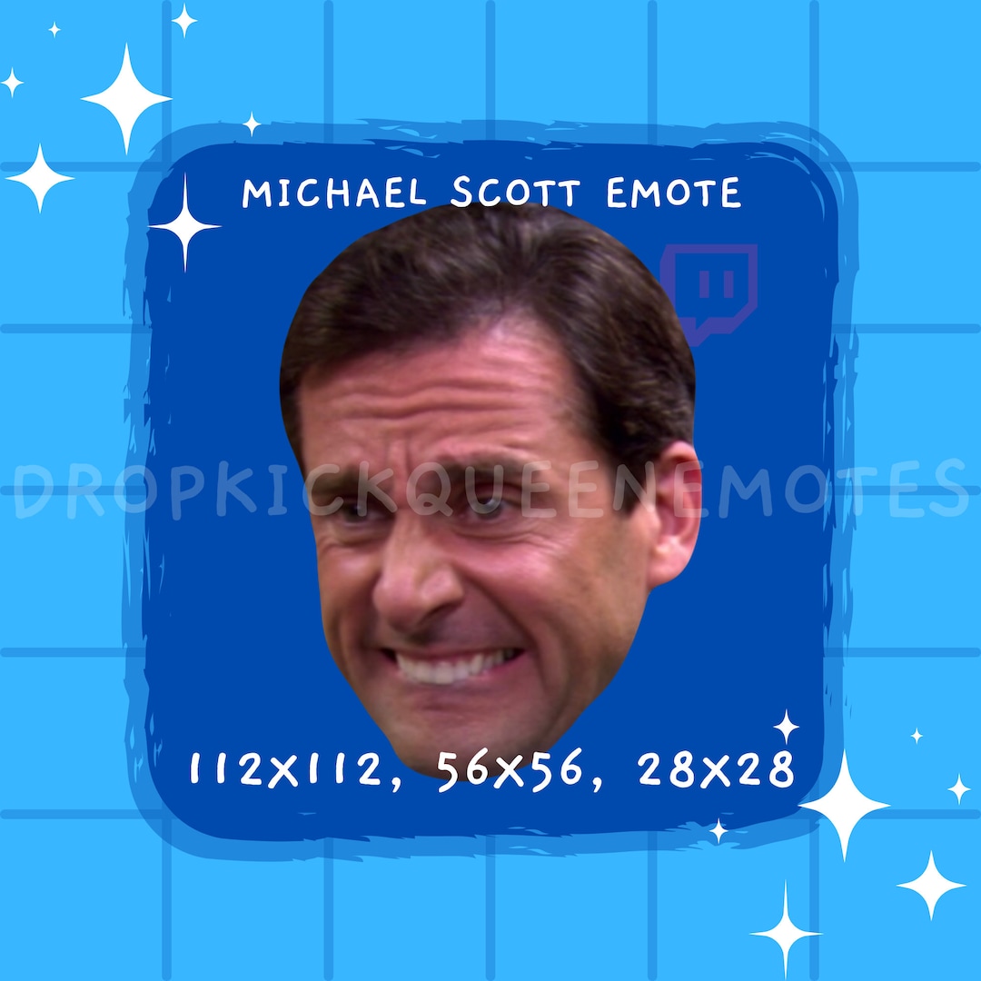 Michael Scott Emote - Etsy
