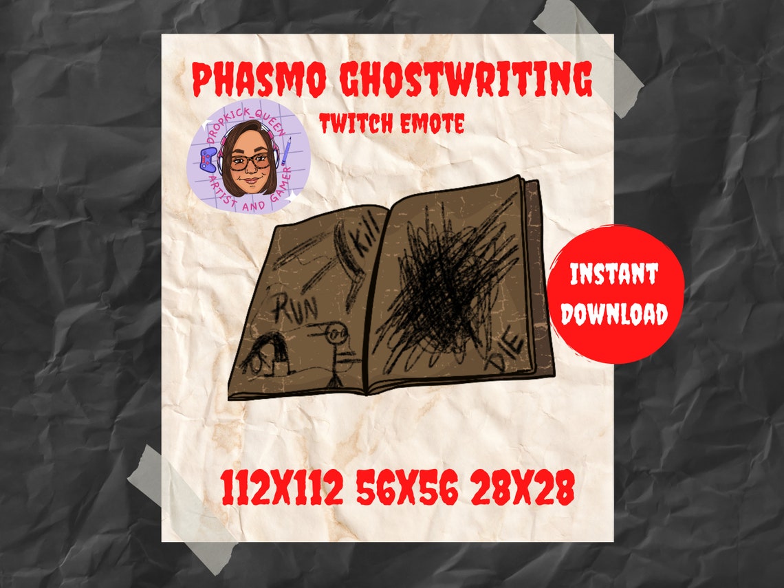 Phasmophobia Emote Set Phas Phasmo Phasmo Emotes - Etsy