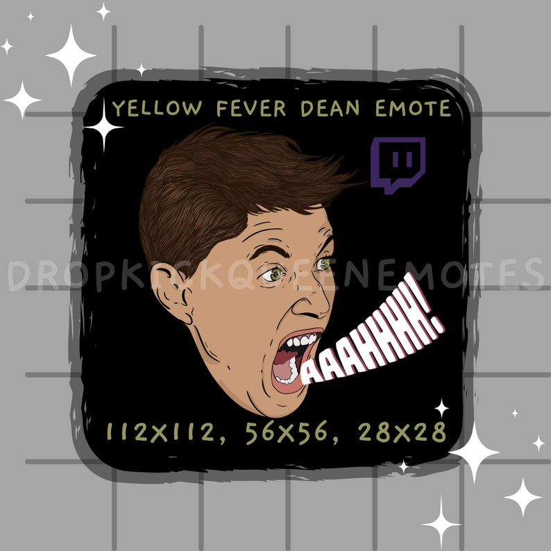 Dean Winchester "yellow Fever" Emote | Supernatural Twitch Stream ...