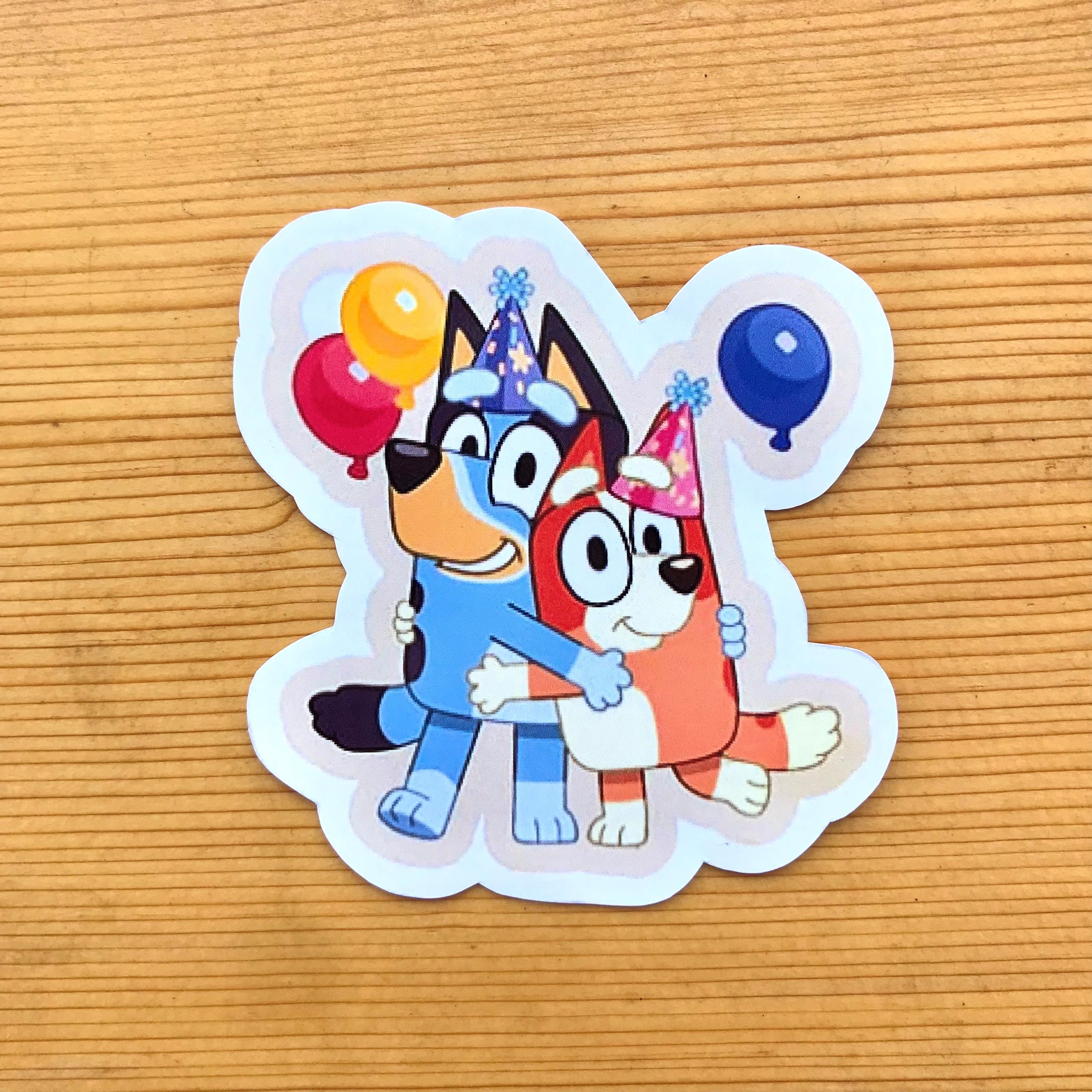 Bluey Vinyl Sticker Bluey Stickers Bluey Baby Bluey Cute - Etsy Finland