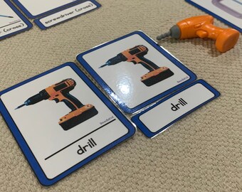 Montessori 3 Part Cards With Objects Pets - Etsy