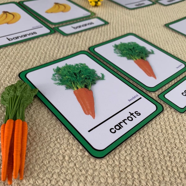 Montessori Cards - Etsy