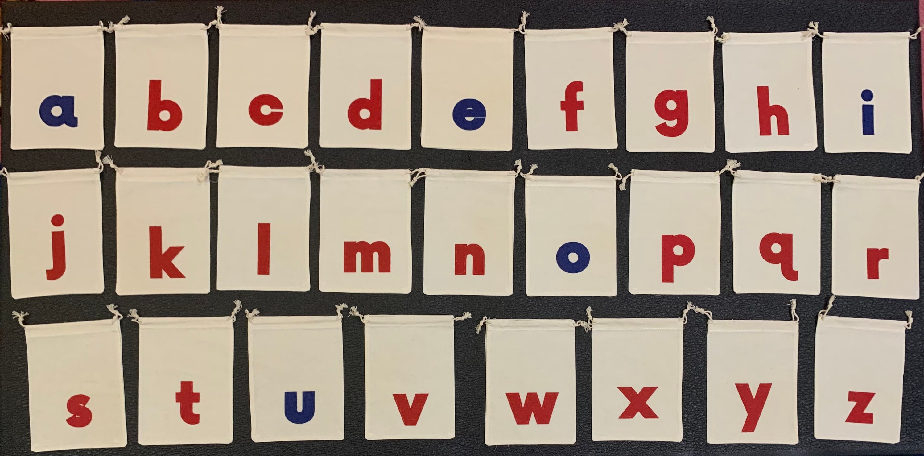 Montessori Sound Bags-alphabet Bags-language Object Bags Montessori ...