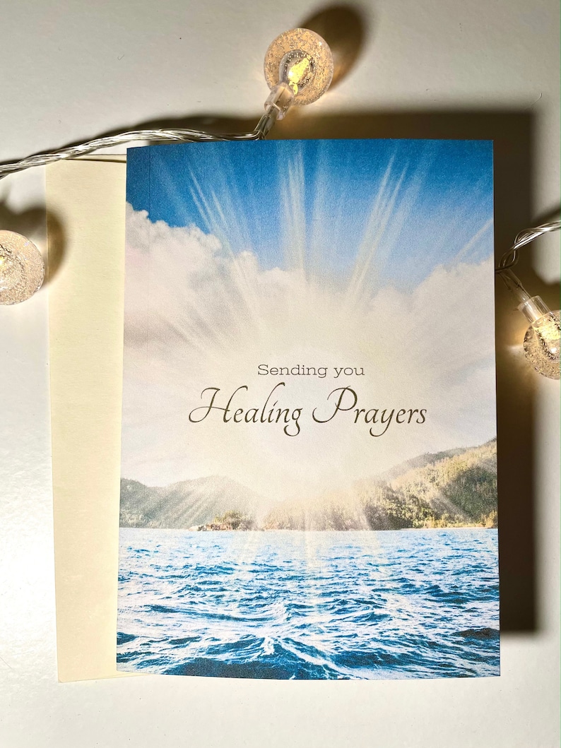 Healing Prayers Card - Etsy