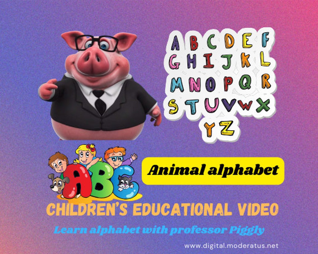 Children Educational Video - Learn Alphabet | Fun and Interactive ...