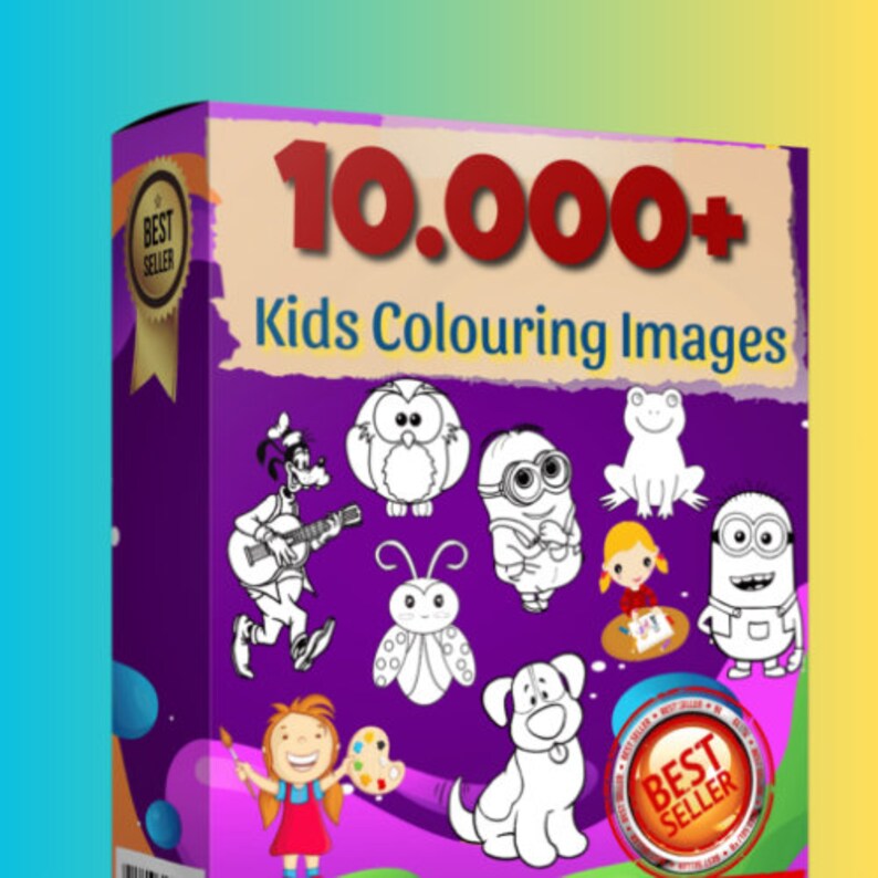 Kids Colouring Images - 10 000+ Images - Etsy