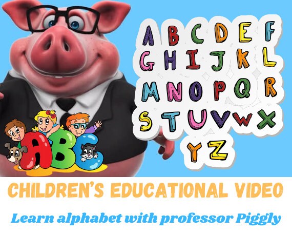 Children Educational Video - Learn Alphabet | Fun and Interactive ...