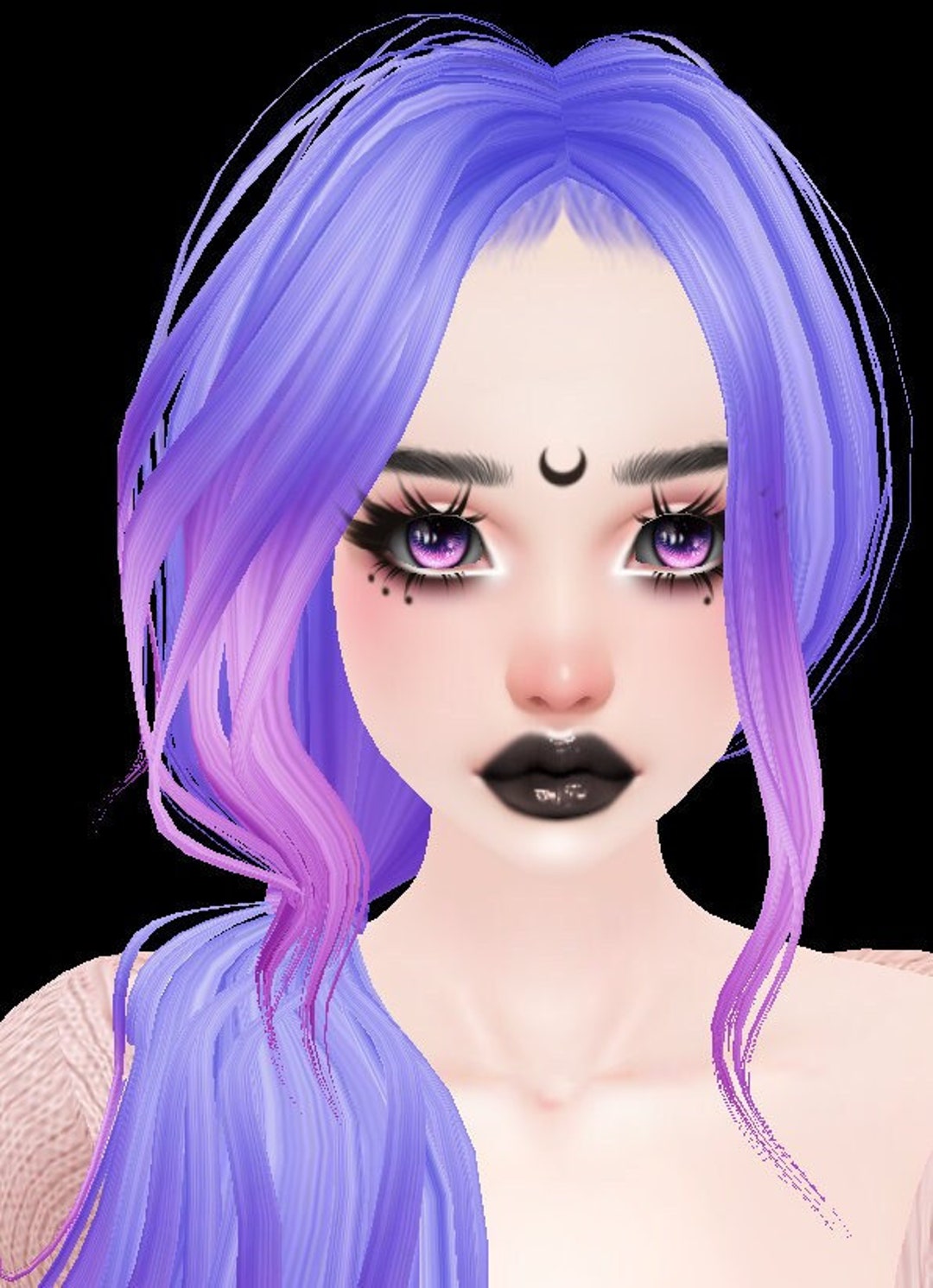 Magical Girl Anime Manga 3 Colors IMVU Second Life Sims Pro Creator Eye ...