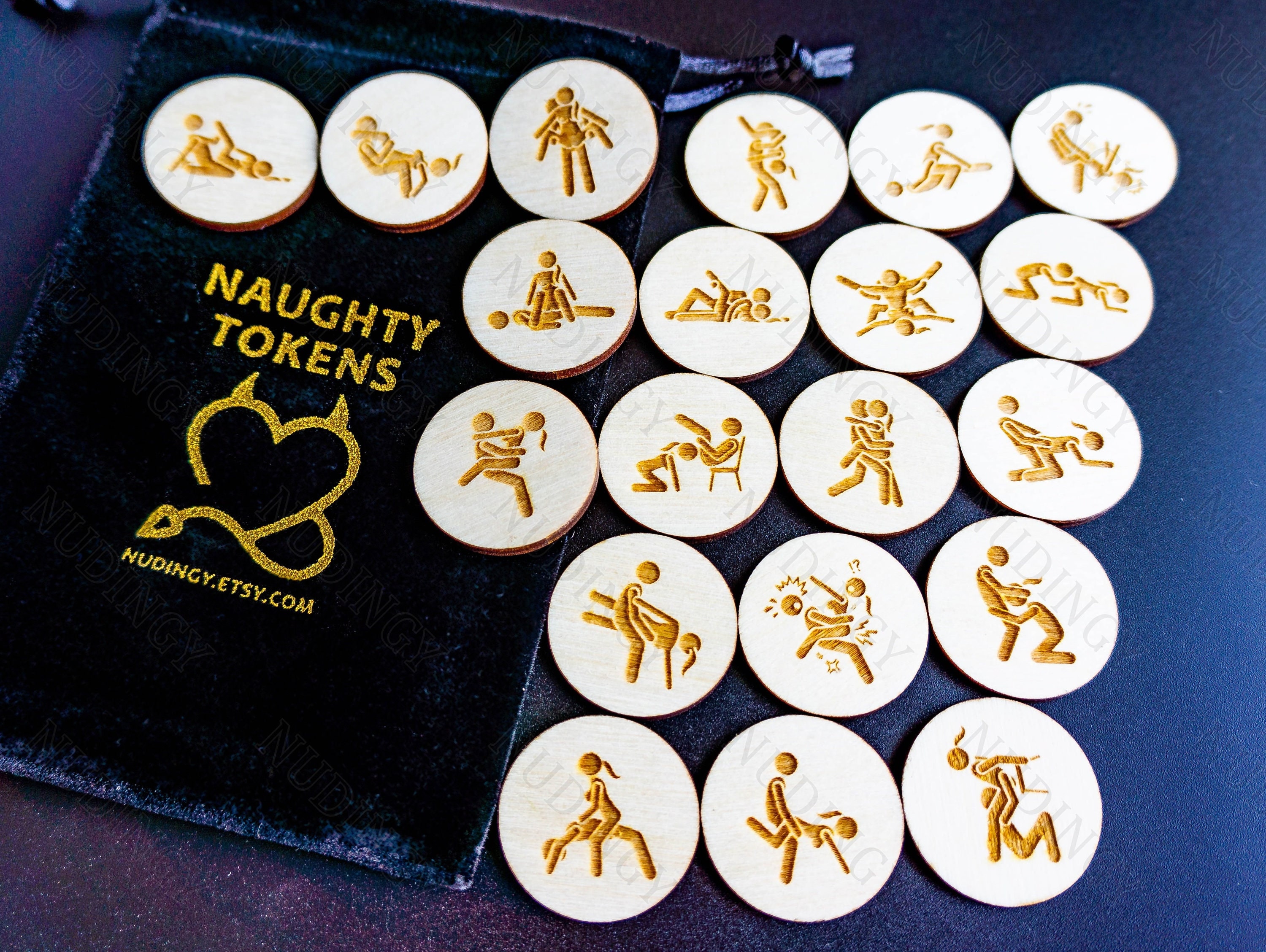 Kinky Sex Game, Sex Positions Tokens, Naughty Sex Coins, Sex Chips, Bachelorette Party Game ...