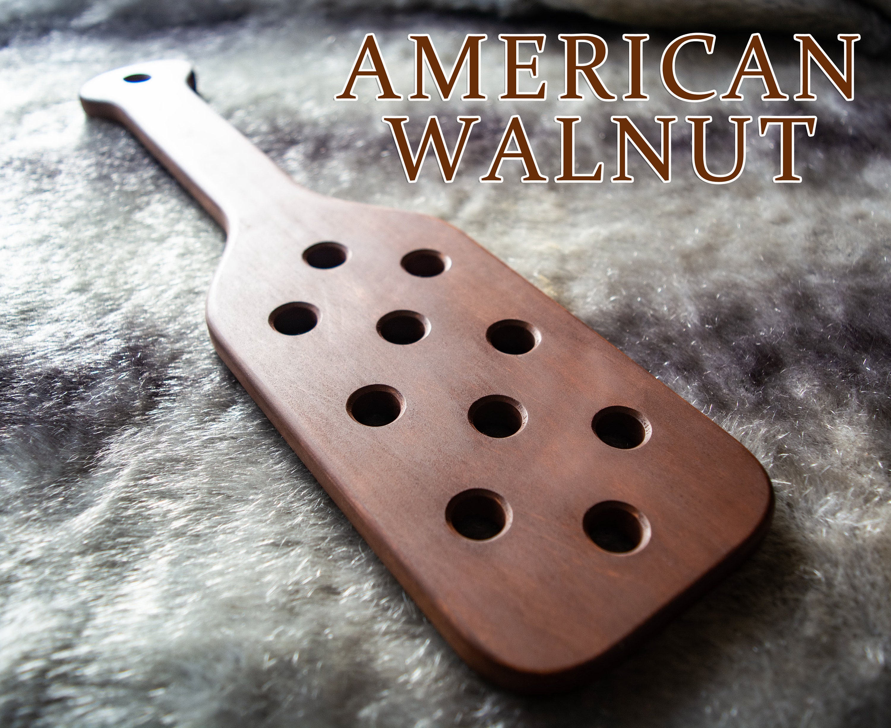 Spanking Paddle With Holes Wooden Paddle BDSM Paddle Sex - Etsy