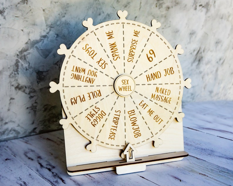Sex Wheel Sex Spinner Sexy Board Game Wheel Of Fortune Adult Sex Game Bedroom Activity Game