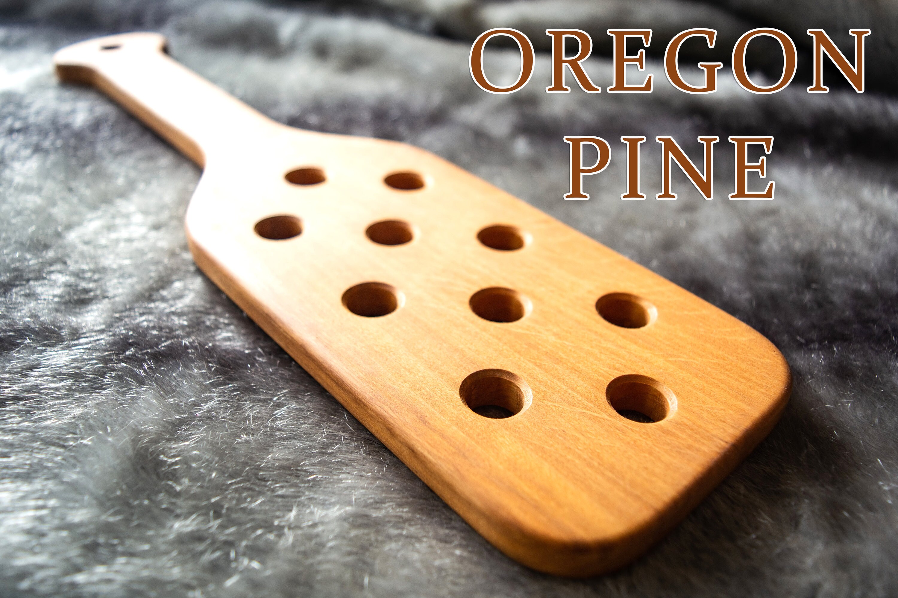 Spanking Paddle With Holes Wooden Paddle BDSM Paddle Sex - Etsy