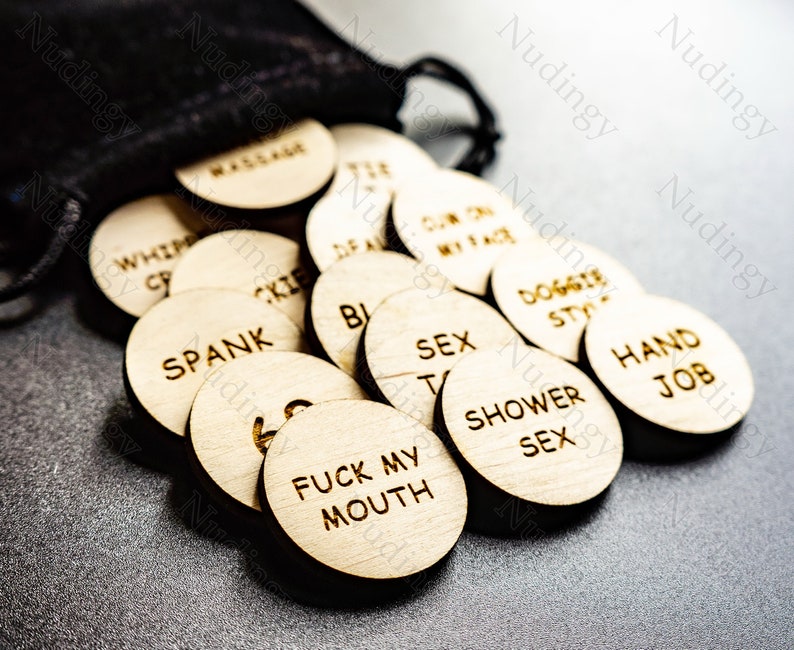 Naughty Sex Tokens, Adult Mature Game, Romance Token, Anniversary Gift ...