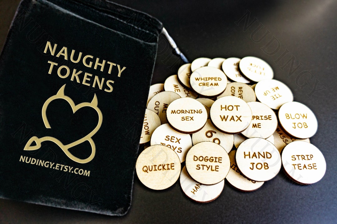 Naughty Sex Tokens, Adult Mature Game, Romance Token, Anniversary Gift ...