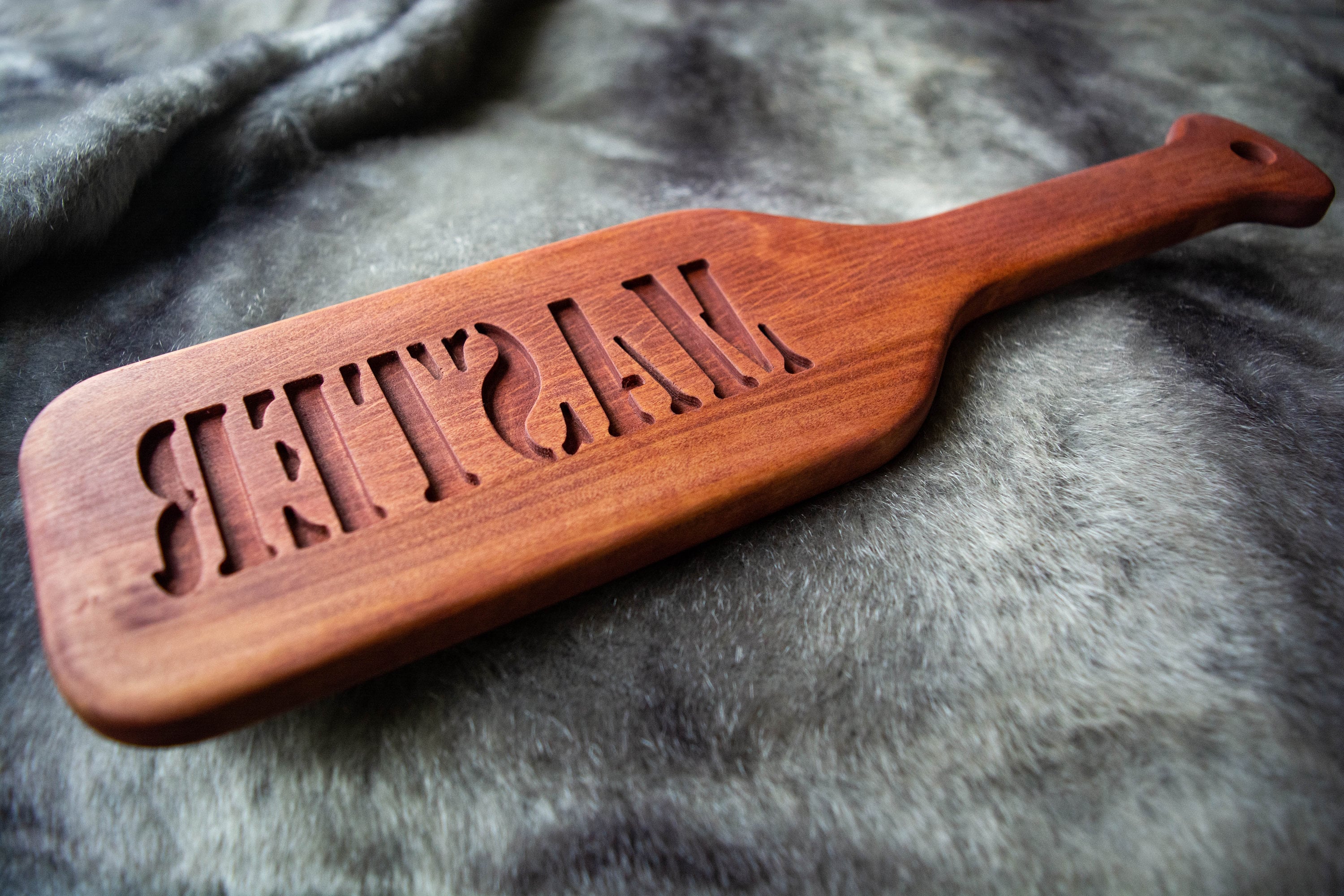 Custom BDSM Spanking Paddle, Personalized Kinky Paddle, Impact Play Paddle, Personalized Gift ...