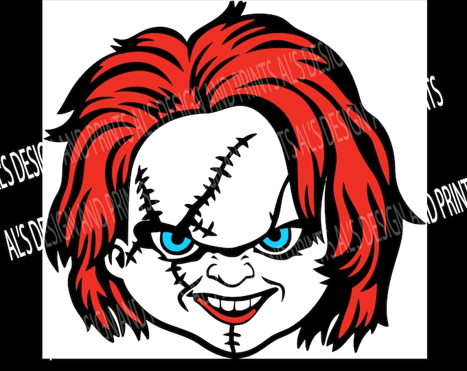 Chucky Face - Etsy
