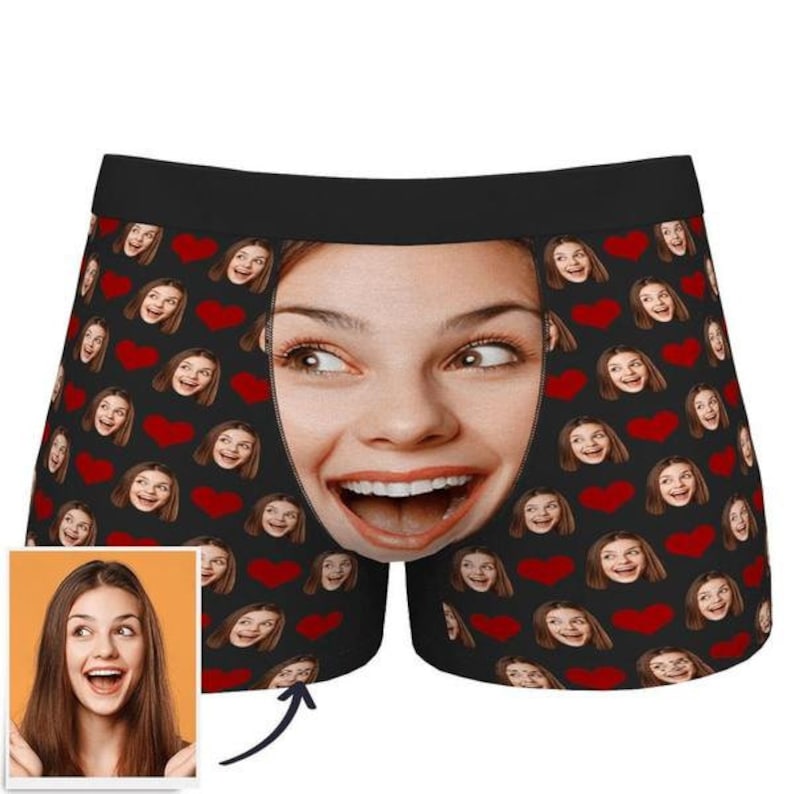 Personalized Boxer Briefs for Husband Popular Father's - Etsy