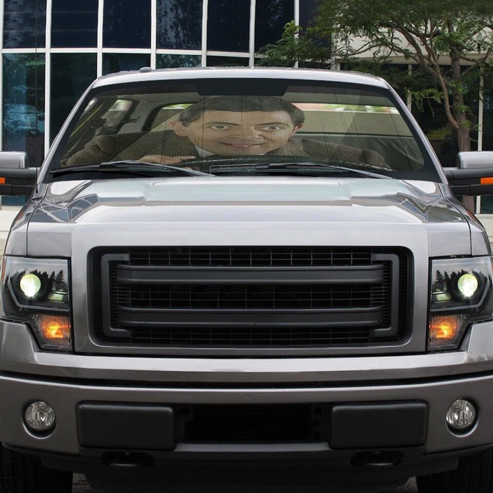 Mr Bean Car Auto Sun Shade, Rowan Atkinson Car Sun Shade, auto ...