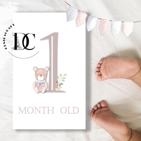Printable Baby Month - Etsy