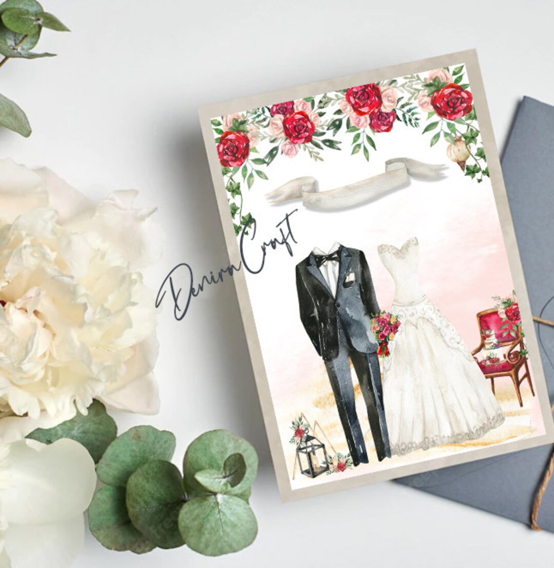 Wedding Digital Card - Etsy