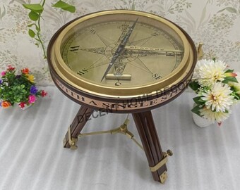 Compass Side Table - Etsy