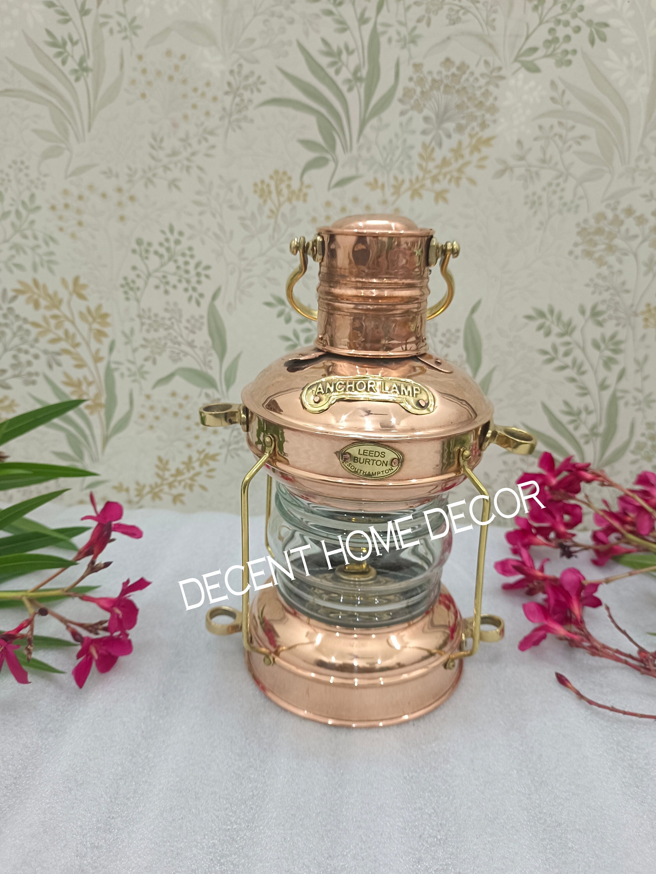 Nautical Ships Lamp Lantern Shiny Brass Finish Oil Lantern - Etsy UK