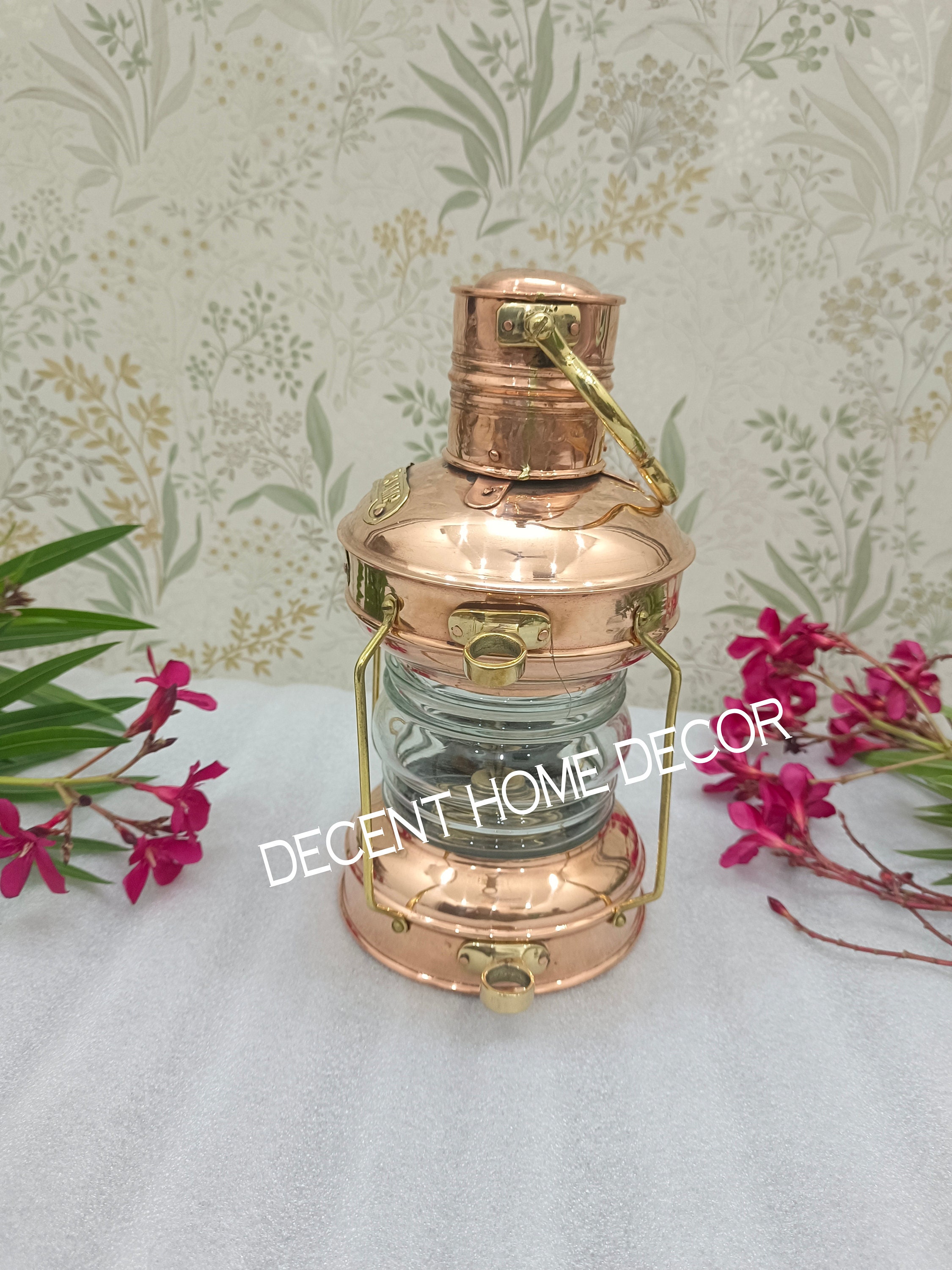 Nautical Ships Lamp Lantern Shiny Brass Finish Oil Lantern - Etsy UK