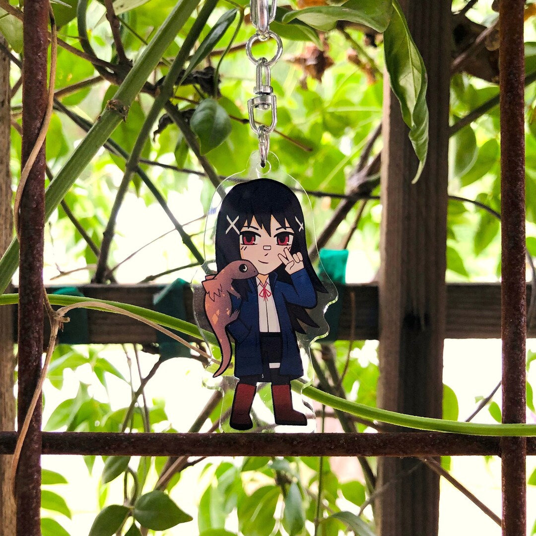 Danie and Chompy OC Keychain Sticker Twitch Vtuber Charm Kawaii Dragon ...