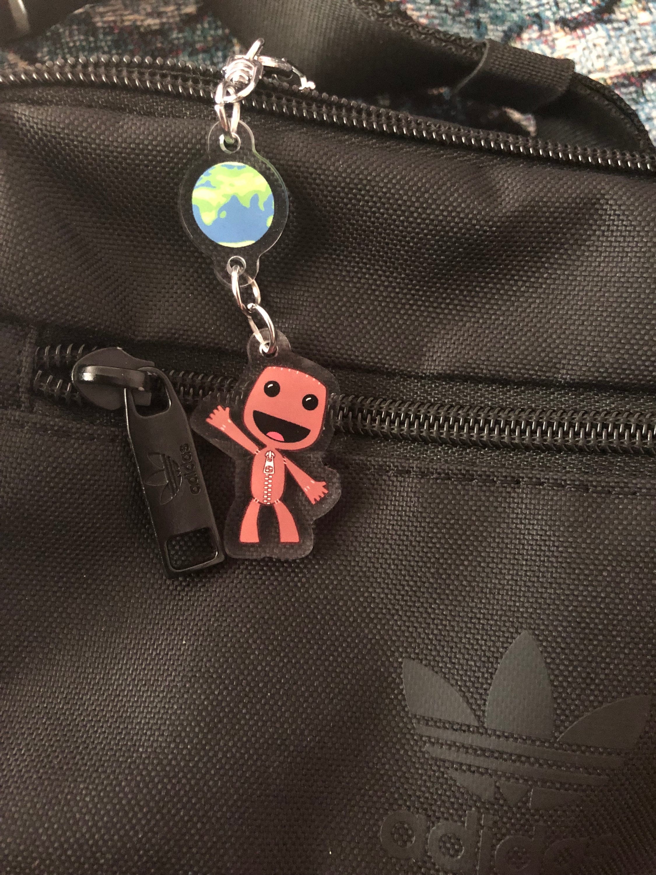 Sackboy Keychain Linking Sackthing Playstation Keychain LBP Cute Retro ...