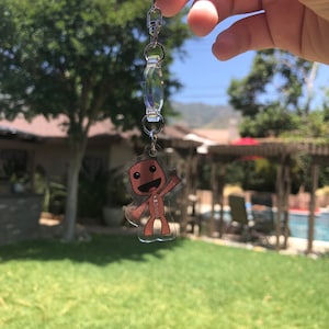 Sackboy Keychain Linking Sackthing Playstation Keychain LBP Cute Retro ...