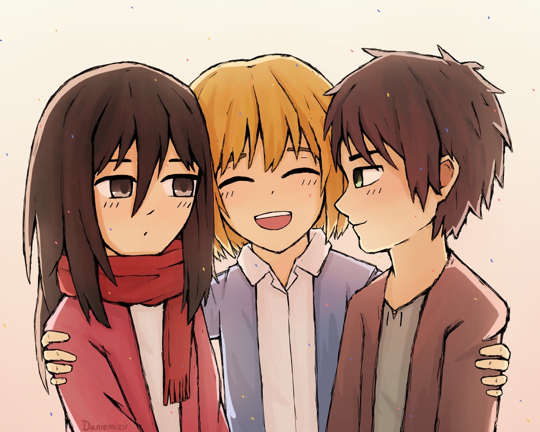 Anime Kids Art Print Anime - Etsy