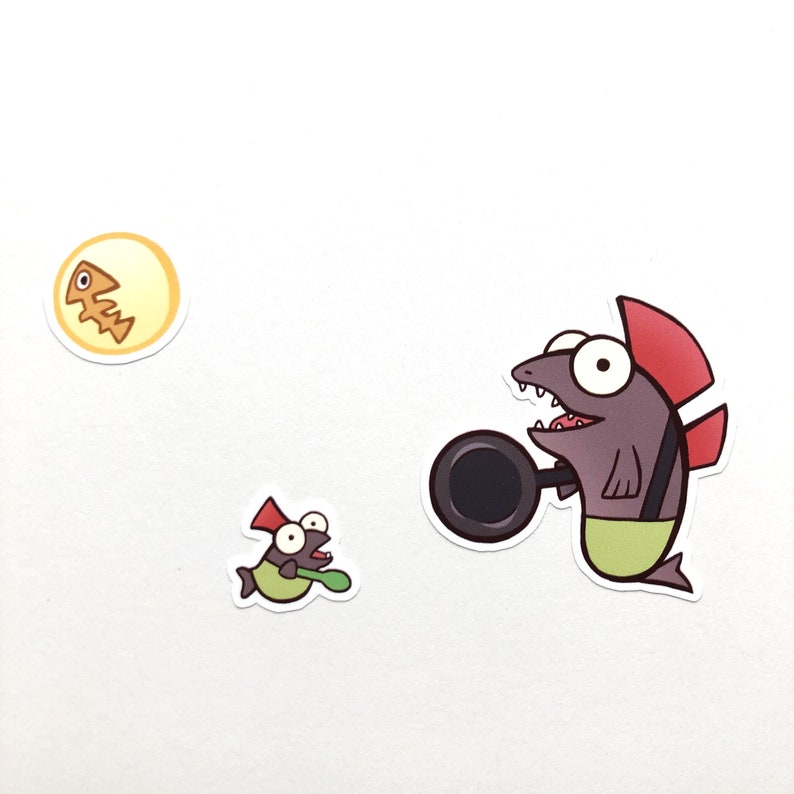 Splatoon 3 Salmon Run Sticker Sheet - Etsy