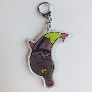 Salmon Run Keychains Grizzco Inkling Keychain Flipper Flopper Salmonid ...