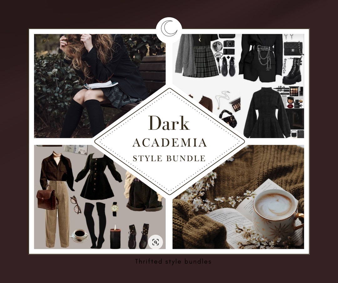 Dark Academia Style Bundle - Etsy