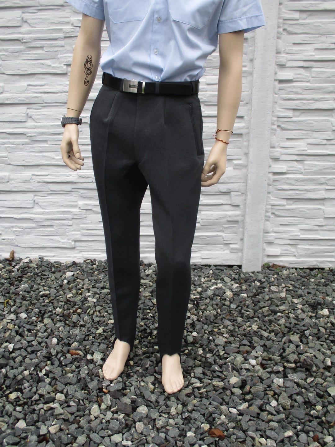 Bundeswehr Trousers BW Uniform Service Trousers, Stirrup Trousers ...