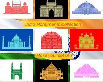 Indian Monuments Clipart