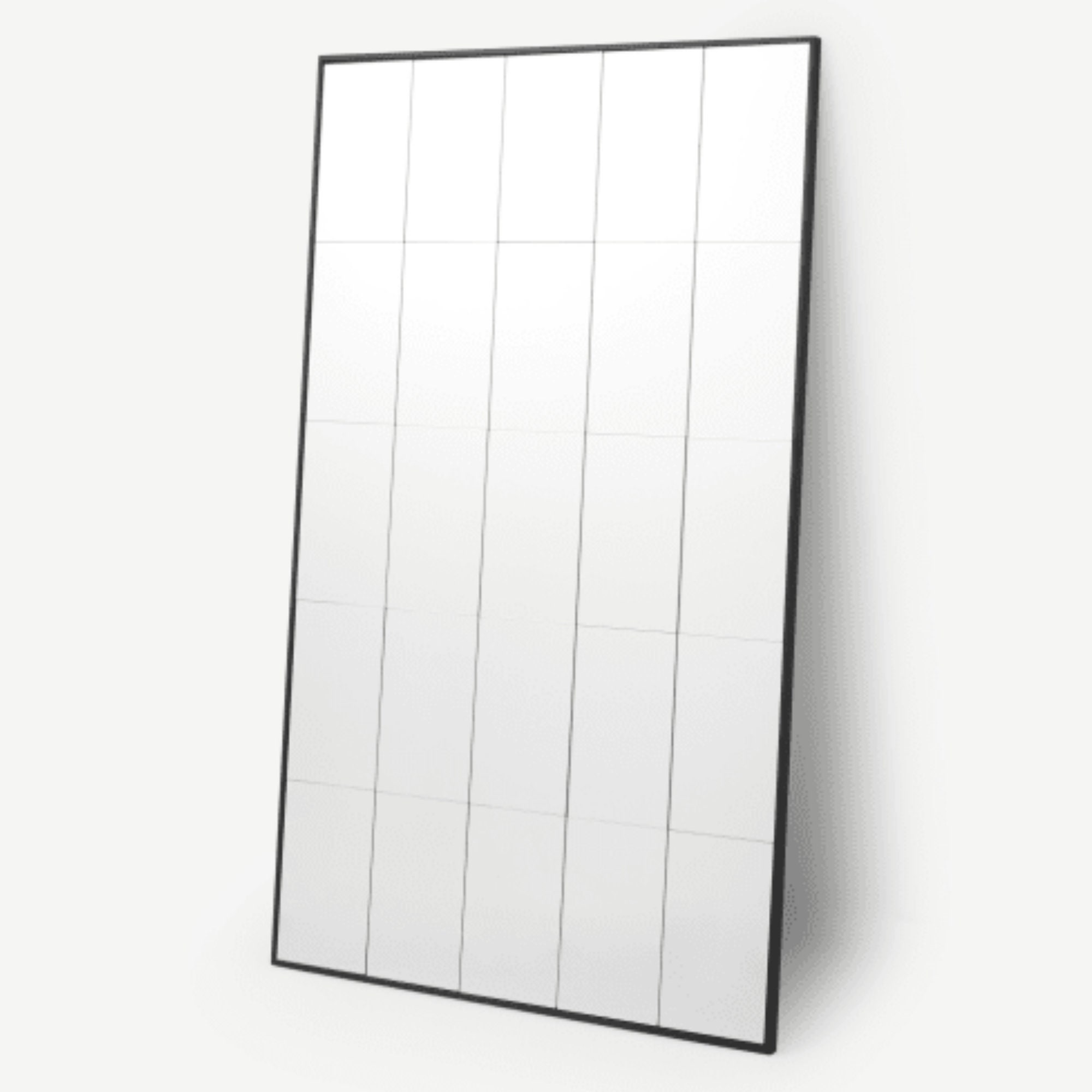 Floor Full Length Mirror With Black Frame Aesthetic Lines - Etsy