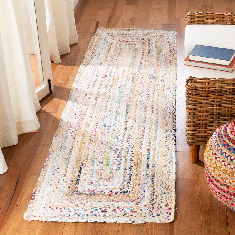 Rag Rug Runner - Etsy