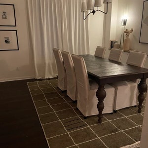 Green Grid Checkered Rug Handmade Home Decor Area Runner - Etsy