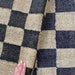 Handmade Checker Rug, Jute Kilim Checkerboard Rug, Home Decor Checkered ...