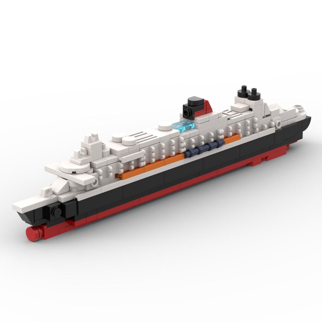 LEGO RMS Queen Mary 2 Ocean Liner Digital Building Instructions - Etsy